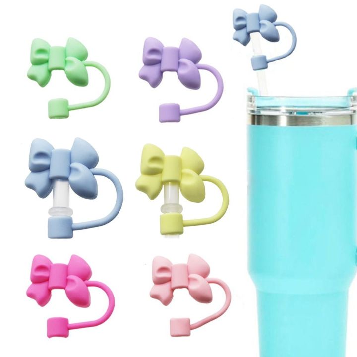 Durable Splash Proof Silicone Straw Covers Reusable Dust Proof Plugs ...