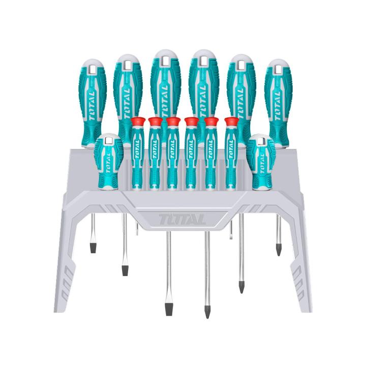 TOTAL 14pcs Screwdriver and Precision Screwdriver Set THT250614 | Daraz.pk