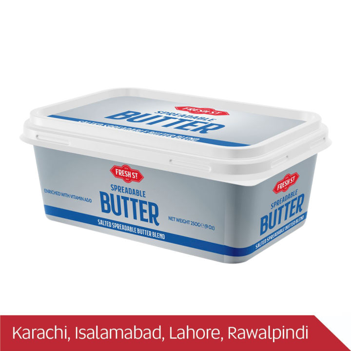 Fresh St Spreadable Butter salted 250Gm | Daraz.pk