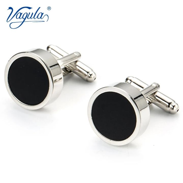 VAGULA Gemelos Classic Silver-color Copper Men's Cufflink Luxury gift ...
