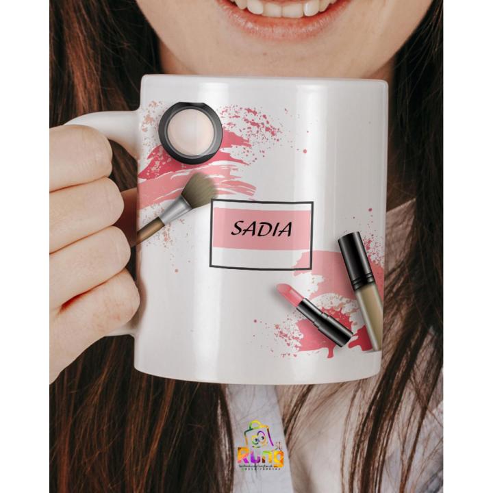 Sadia mug for makeup lovers | Daraz.pk