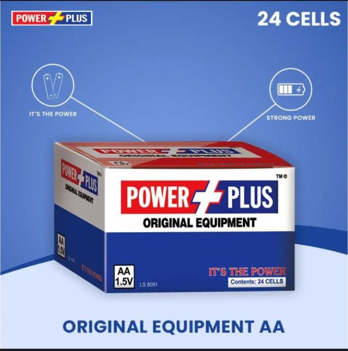 power plus battery O.E AA cell pack of 24 cells | Daraz.pk