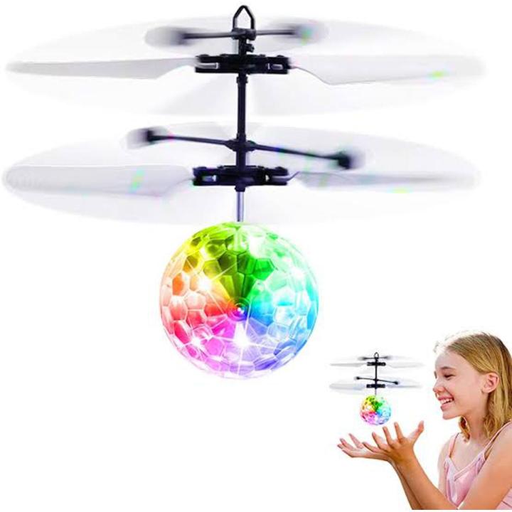 Kids Lighting Flying Ball_Flying With Infarad Sensor Flying with Hand ...