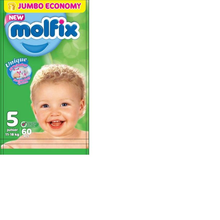 Molfix - Baby Diaper 3D Junior Jumbo Pack | Daraz.pk