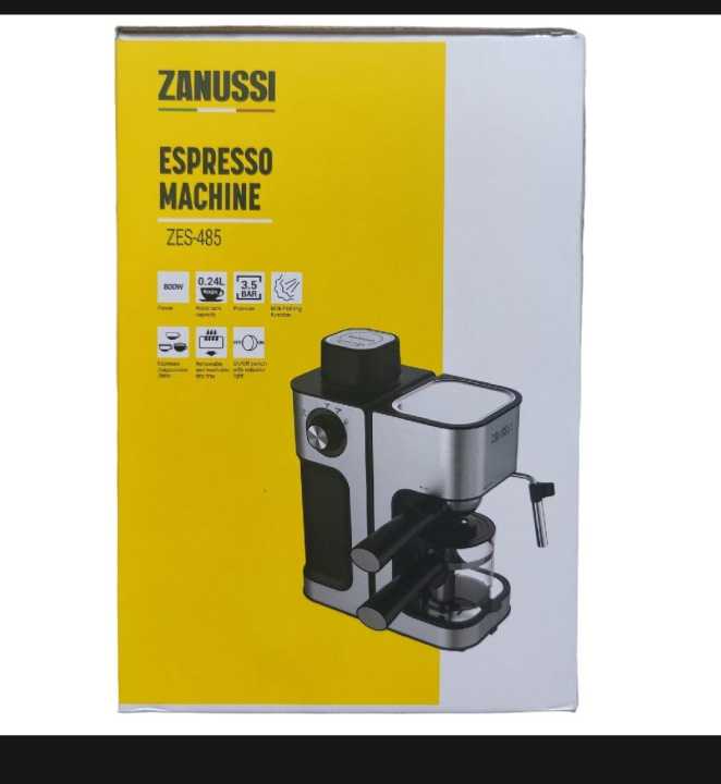 A.M ZANUSSI ESPRESSO MACHINE COFFEE MAKER ZES-485 CAPPUCCINO LATTE ...