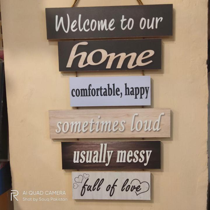 6 stage Vintage Style English Wall Decor Wooden Listing DIY Bedroom ...