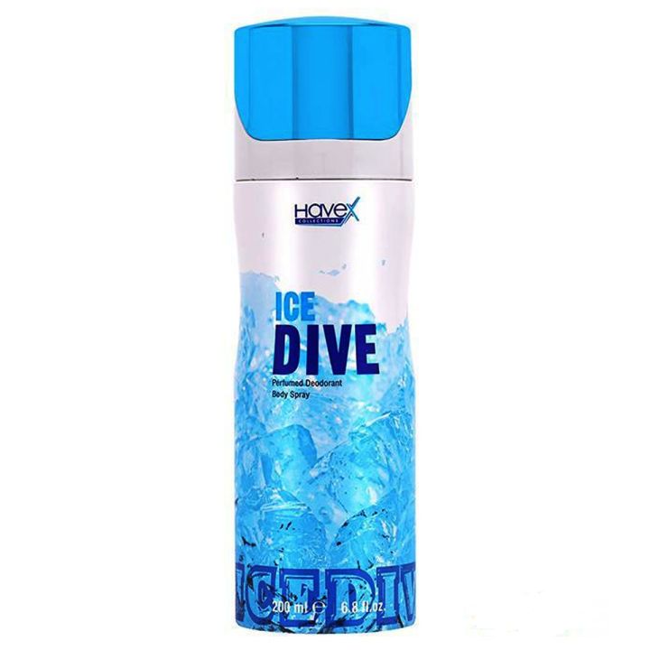 Havex Ice Dive Body Spray Deodorant For Men - 200 ml | Daraz.pk