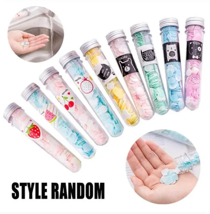 One Travel Soap Paper Tube Washing Hand Bath Mini Paper Soap | Daraz.pk