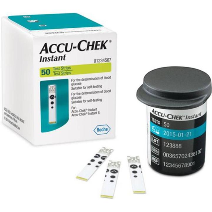 Accu check instant 50 test strips | Daraz.pk
