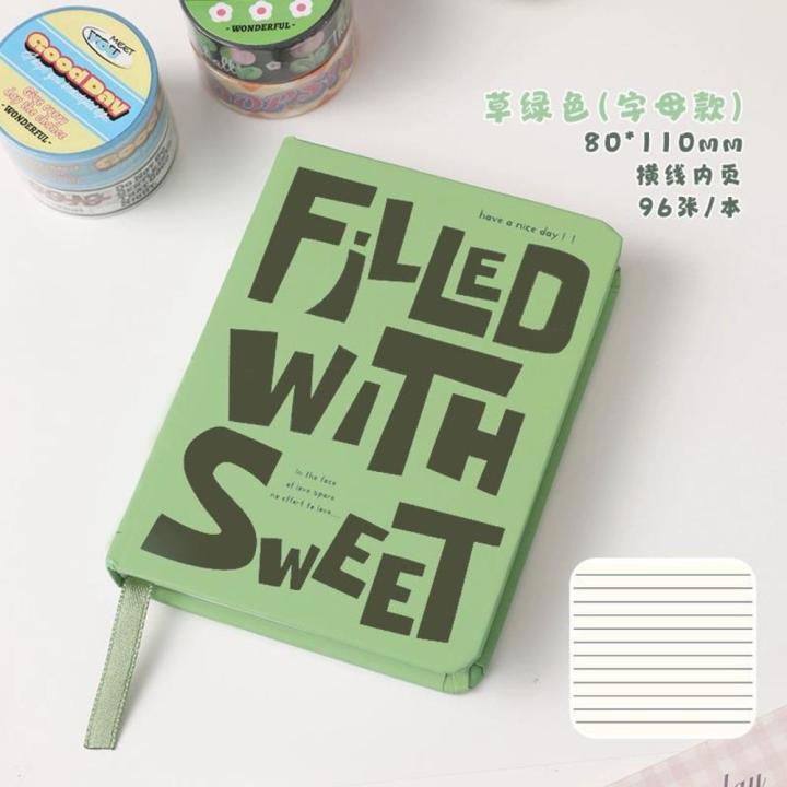 Pocket Sized Notebook Compact Portable Notebook Small Notebook For Notes High Beauty Small