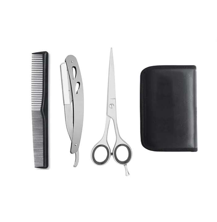 Premium Quality Hair Styling Kit Sets Stainless Steel Barber Scissor ...