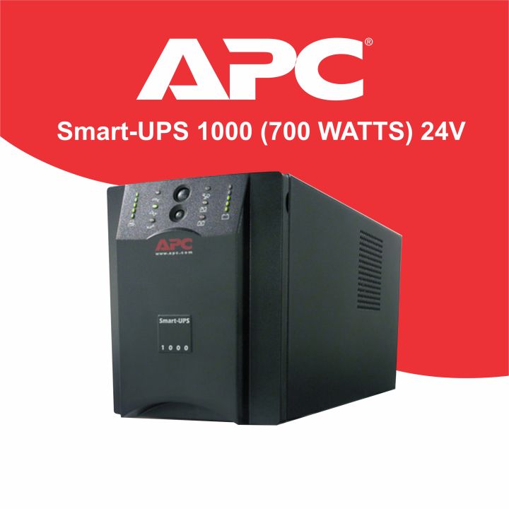 APC Smart-UPS, 1000VA, 670W, 24V (Double Battery), Tower, LED, Long-Run | Daraz.pk