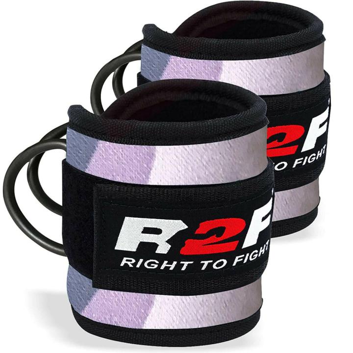 Adjustable D-ring Gym Ankle Strap Durable Cuffs for Cable Machines ...