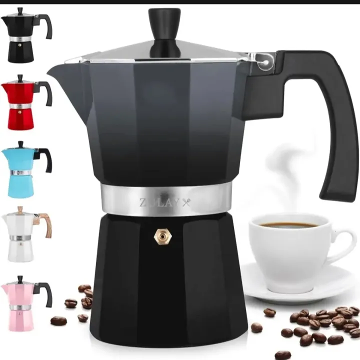150 Ml/ 300Ml Mocha Coffee Maker Pot italian Hand Extraction. Moka ...