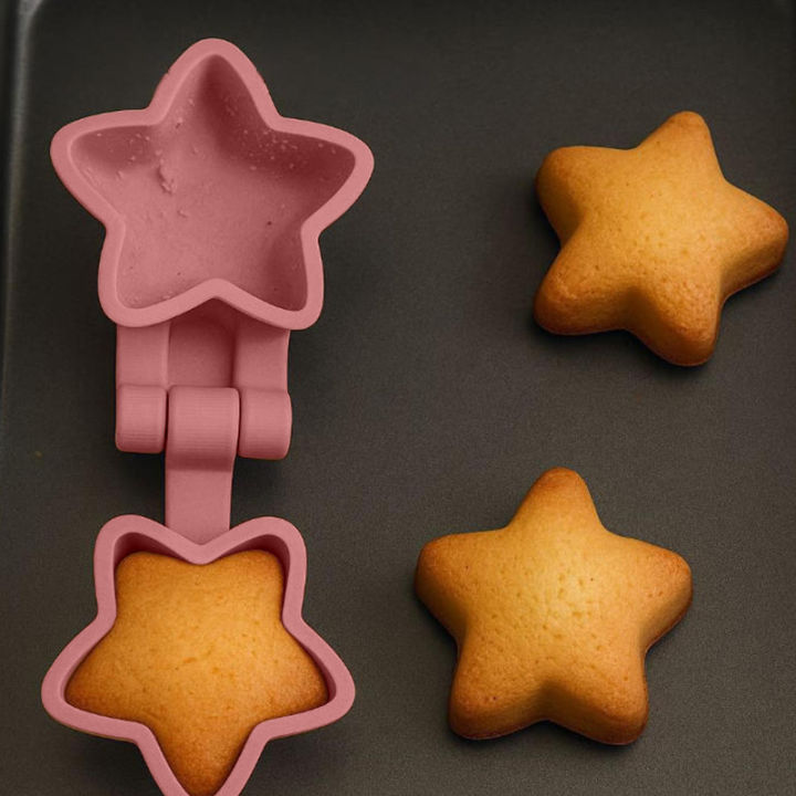 3D Sun Star Bear Cake Pop Mold 3D Printed Cake Pop Cutter And Pusher ...