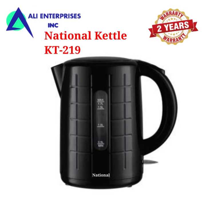 National Electric Kettle Black Body - Electric Kettle for Water Boiling ...