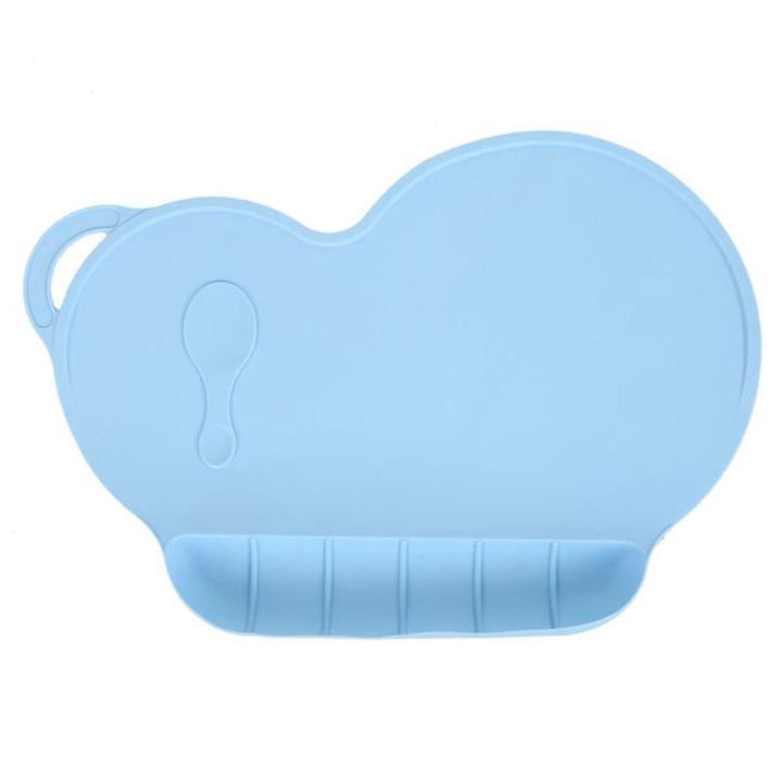 Kids Silicone Placemat Slip Resistant Baby Toddler Plate Table Mat ...