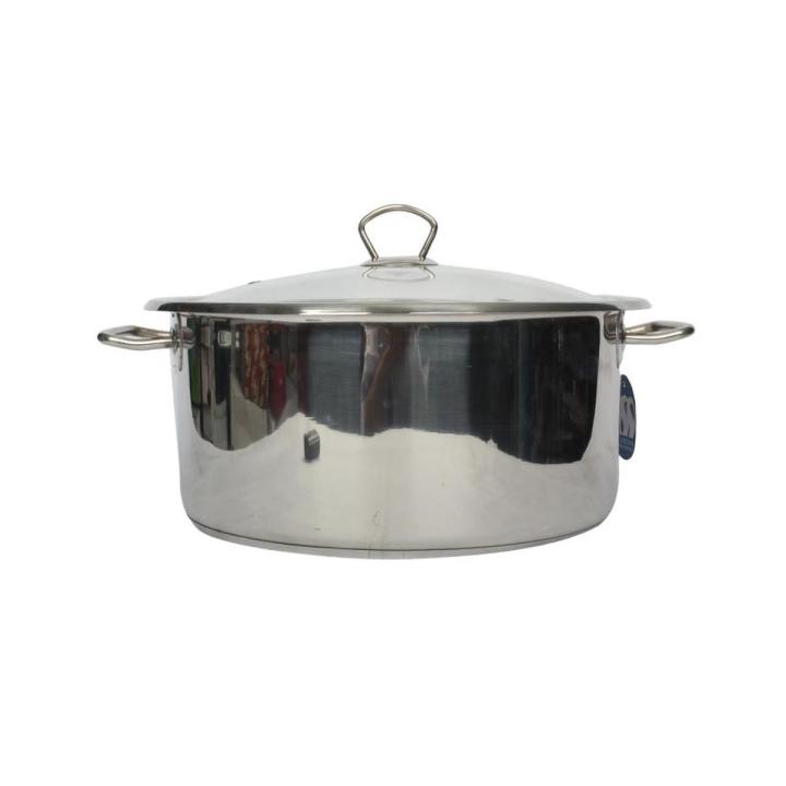 Alpha Stainless Steel Daikchi Casserole Pot - 30cm, Encapsulated Double ...
