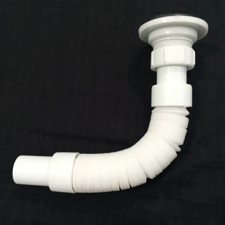 Wash basin & sink drain pipe flexible, Wash Basin Waste Pipe, Sink ...