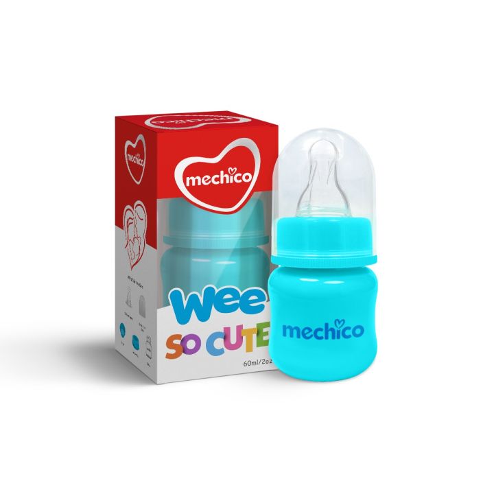 Mechico Wee So Cute Colored Feeder Bottle 60ML | Daraz.pk