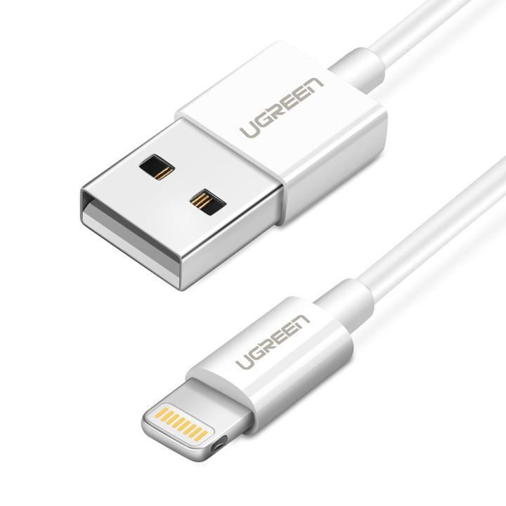 UGREEN USB to Lightning Cable White 20730 2M | Daraz.pk