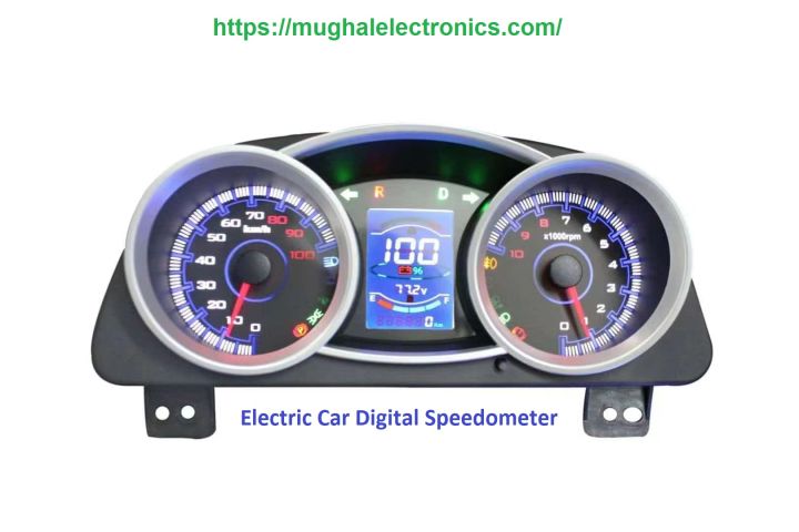 Electric Car Four Wheel 48-72V Digital Speedometer Dashboard | Daraz.pk