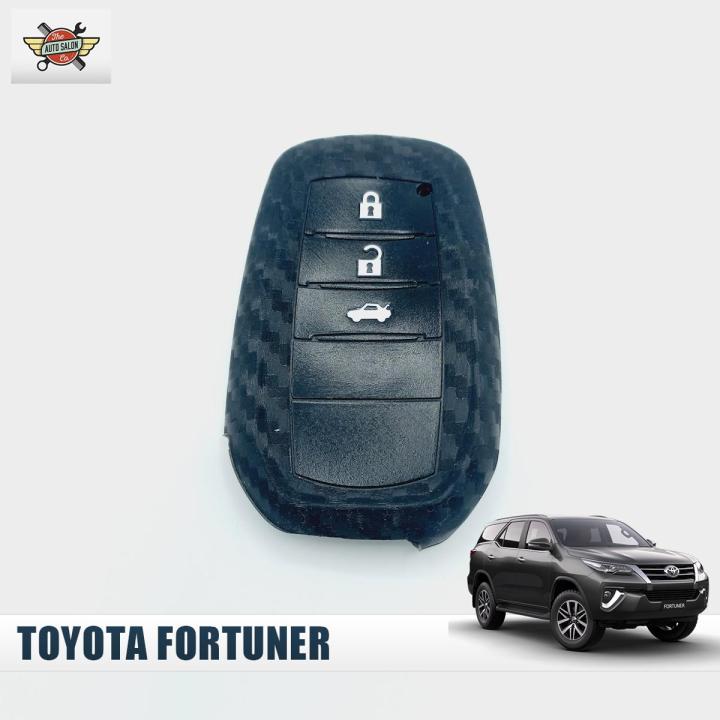 Toyota Fortuner Carbon Key Cover | Daraz.pk