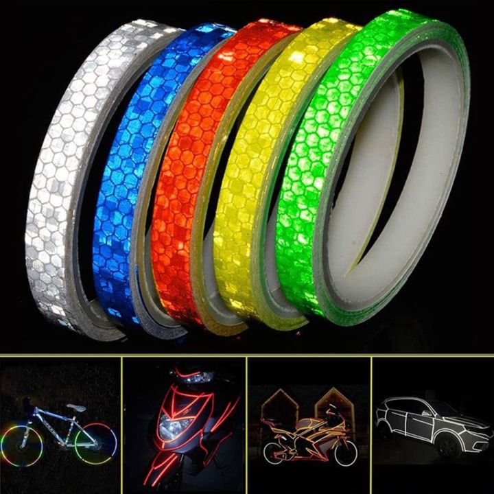 Self Adhesive Warning Warning Tapes Motorcycle Reflective Film Safety ...