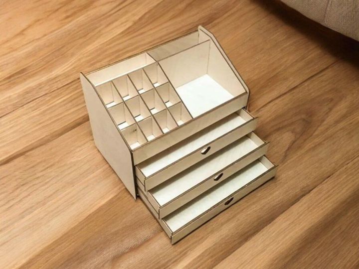 Office desk organiser, stationery organiser, drawer box, table ...