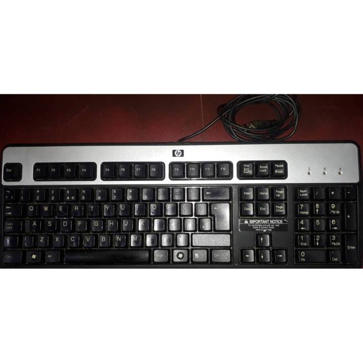 Branded Keyboard for Computer/Laptop/CCTV/PLC (USB Type) | Daraz.pk