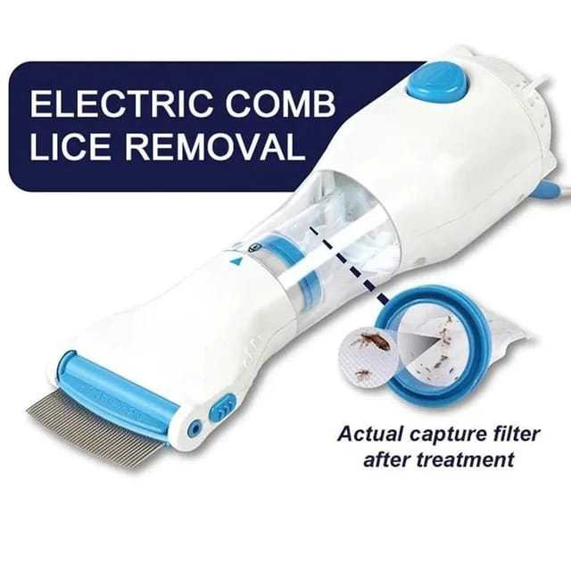 Premium Quality Electronic V Comb Head Lice Removal Machine Anti Lice ...