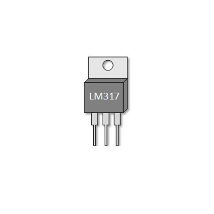 LM317T Adjustable Positive Voltage Regulator 1.2 V to 37 V 1.5 A IC ...