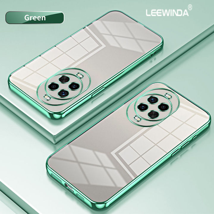 For Huawei Nova 14 Pro Phone Case, Transparent Plating Soft Silicone ...
