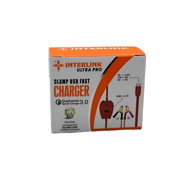 Interlink Soalr Charger High Efficency IC Inside Support Fast Charger 3 ...