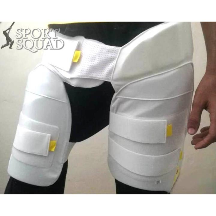 Professional Quality Double Thigh Guard Set | Daraz.pk