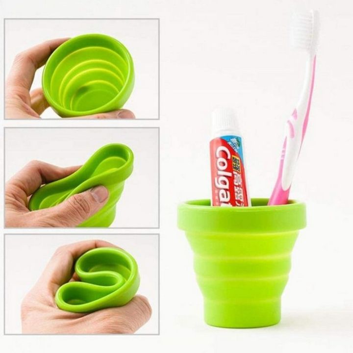 Silicone Foldable Glass Portable Silicone Retractable Folding Cup ...