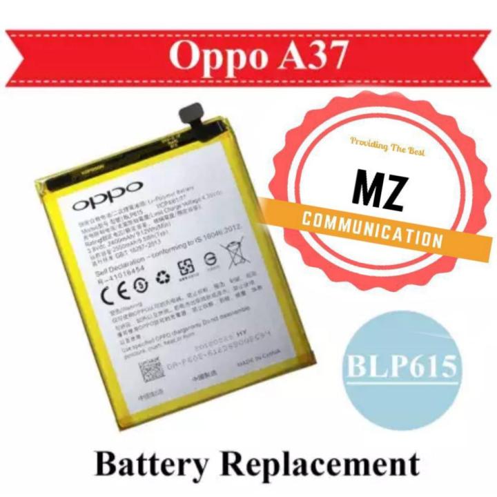BLP615 ORIGINAL BATTERY FOR OPPO A37, WITH 2630MAH CAPACITY, BRAND NEW ...