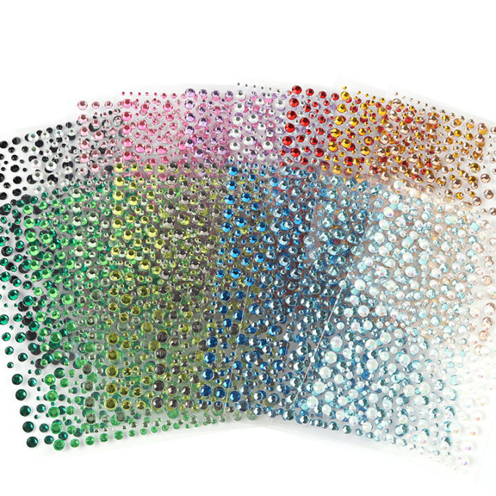 Face Decorations Rhinestone Stickers for Music Festival Layor | Daraz.pk