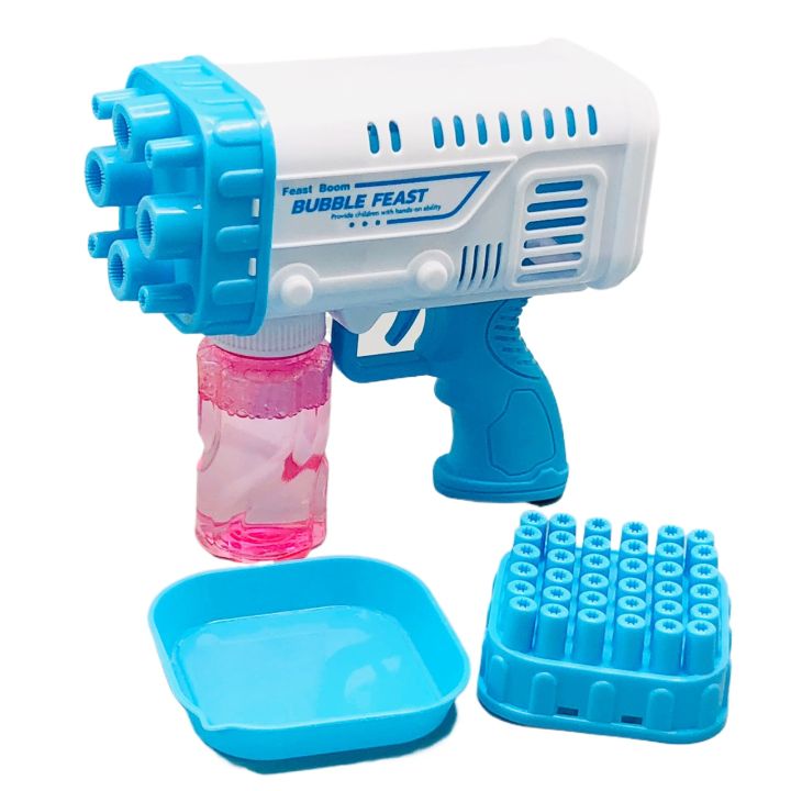 Electric Bazooka Boom Feast Bubble Gun Kids Baby Toy | Daraz.pk