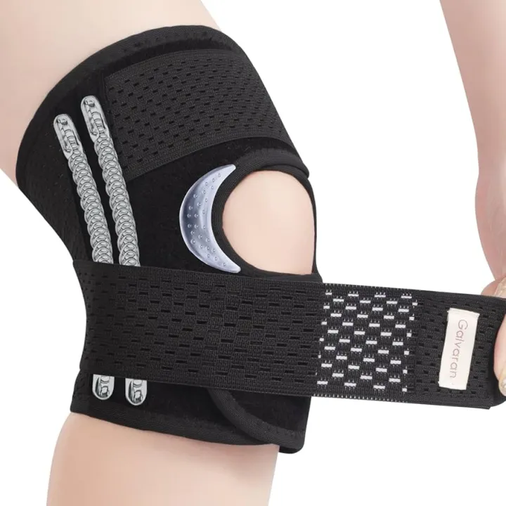 Adjustable Knee Support Brace with Open Patella for Arthritis, ACL, MCL ...