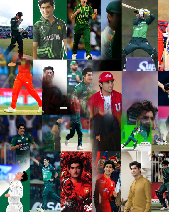 Random Mix Naseem Shah Sticker Cards 5 x 3 Inches Cards Best Quality ...