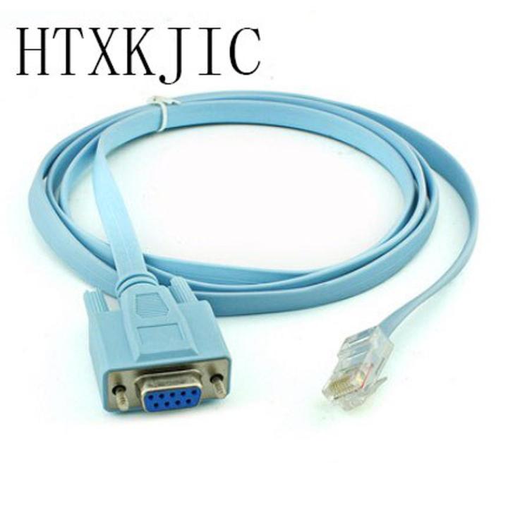 【3C VictoryEagle Store】For Cisco Console Cable RJ45 Cat5 to Rs232 COM ...