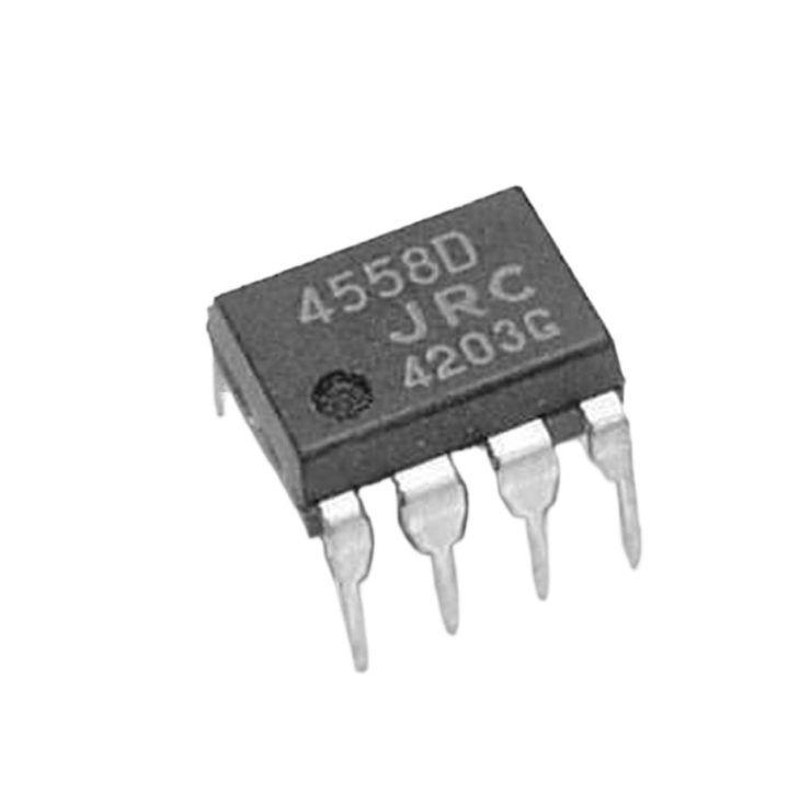 1PCS - IC JRC4558D 4558D DIP8 OP AMP DIP8 | Daraz.pk