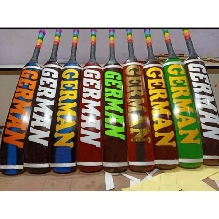 German Orignal Wood Tape ball Cricket Bat | Daraz.pk