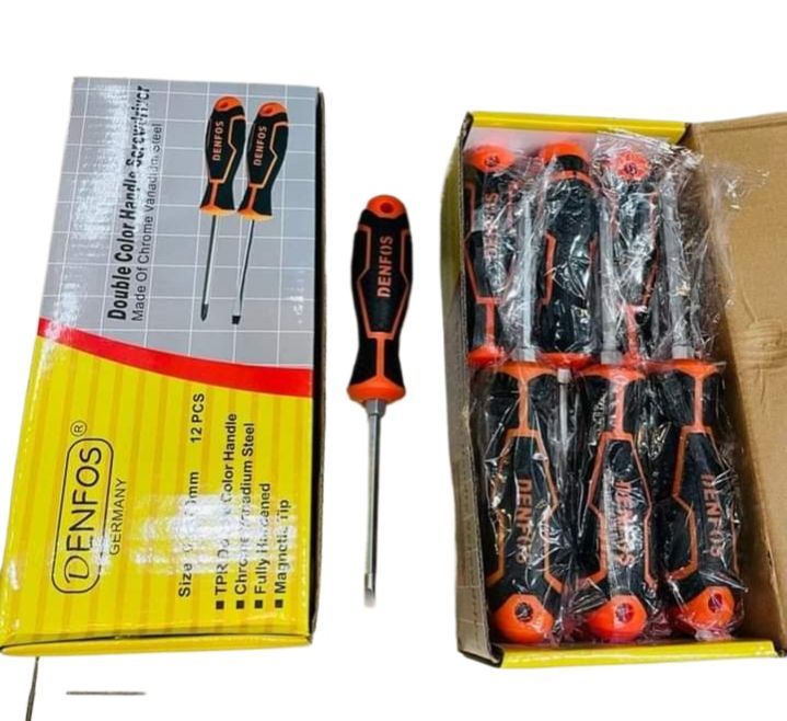 DENFOS SEREWDRIVER DOUBLE SIDE 6 x 100 MM | Daraz.pk