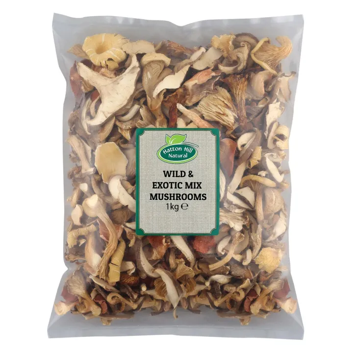 Dried Wild & Exotic Mix Mushrooms 1kg | Daraz.pk