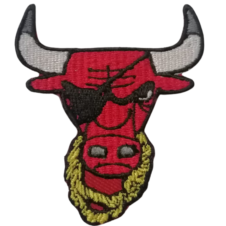 Angry Bull face with eye Embroidery Iron On Sew On Patch For T-shirt ...