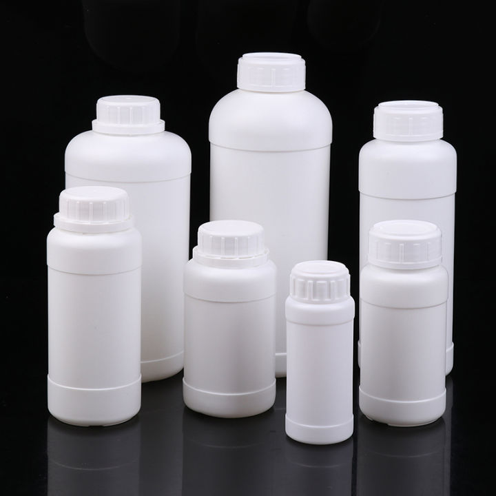 100-800ml Cylinder Laboratory Plastic Empty Chemical Storage Liquid ...