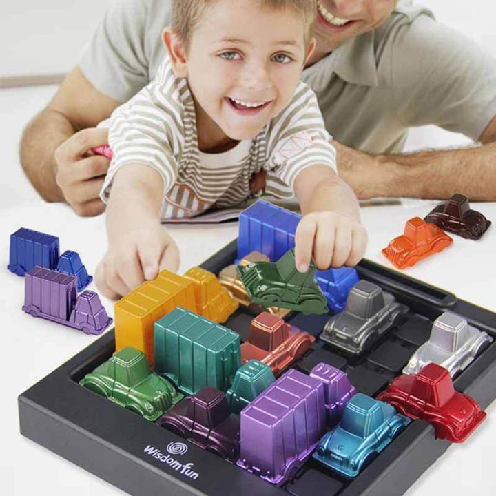Rush Hour Traffic Jam Logic Game ldren Car Set Logical Thinking ...