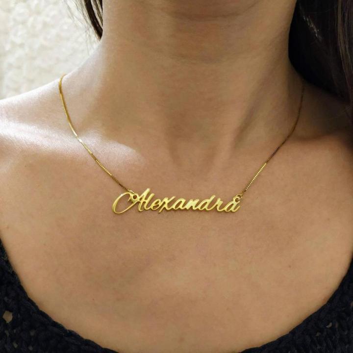 Customized Necklace, Name Locket, Custom Name Lockets For Girls | Daraz.pk